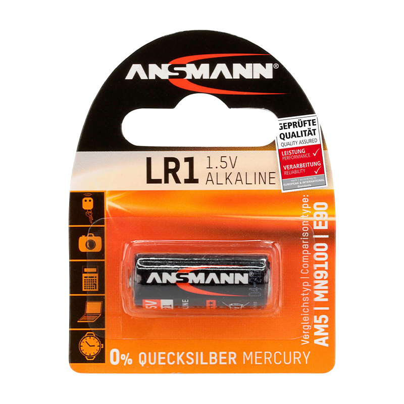 Pilha Lr1 - ANSMANN - 4013674154531 - Bricomarché