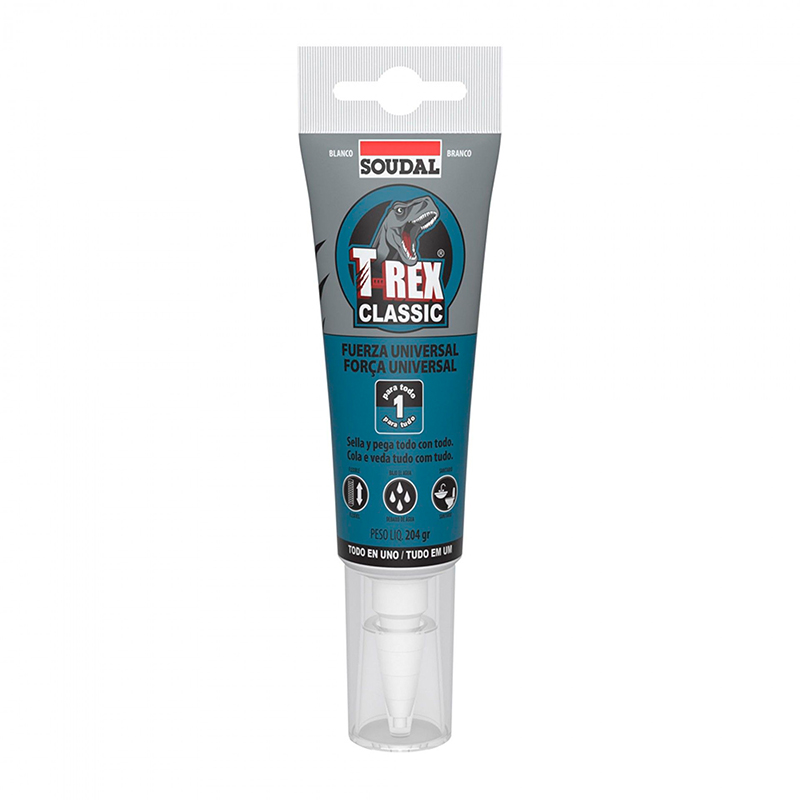 SOUDAL - Cola e Veda T-Rex Classic Branco 125Ml