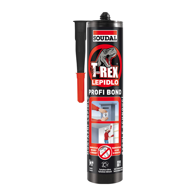 Cola Montagem T-REX 250Gr - SOUDAL - 5411183121164 - Bricomarché