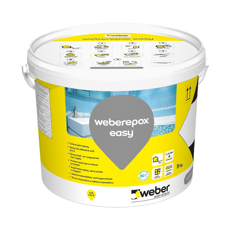 Betume Weberepox Easy Platina 5Kg - WEBER - 5609656133947 - Bricomarché