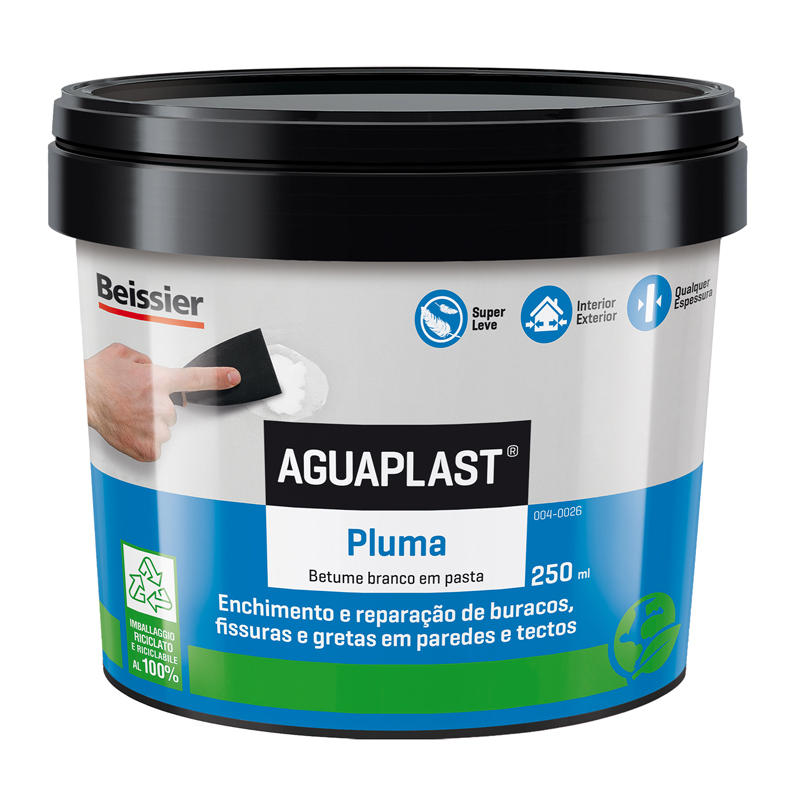 Betume Pasta Aguaplast Pluma 250Ml - AGUAPLAST - 8412131401243