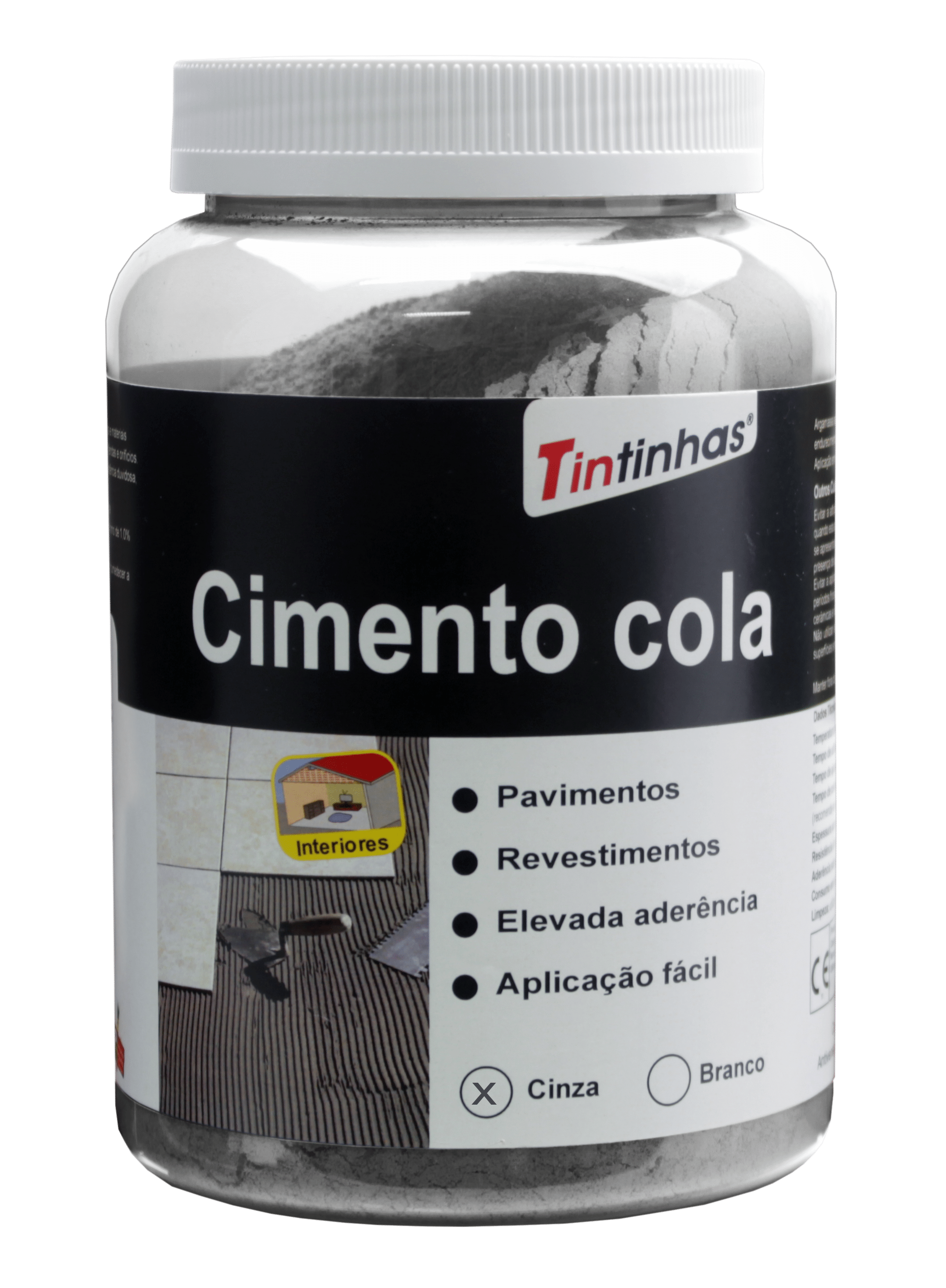 Cimento Cola Cinza 1.5KG - TINTINHAS - 5600918602669 - Bricomarché